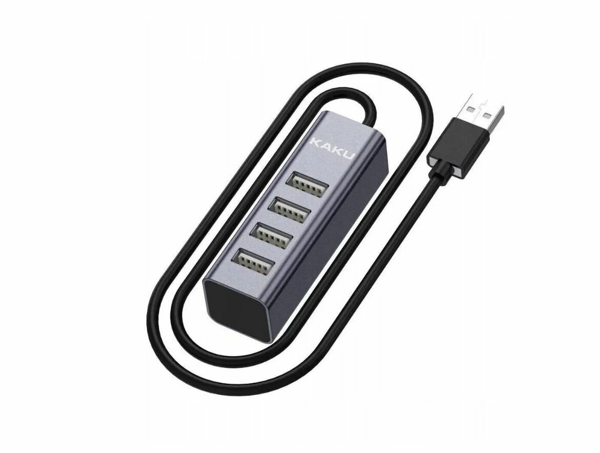 USB HUB Разветвитель для компьютеров на 4 порта KUKA mix