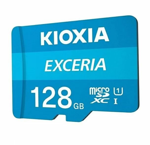 128GB MicroSDXC карта памяти KIOXIA(Toshiba) Exceria PLUS (LMEX1L128GG2/G4/C4)
