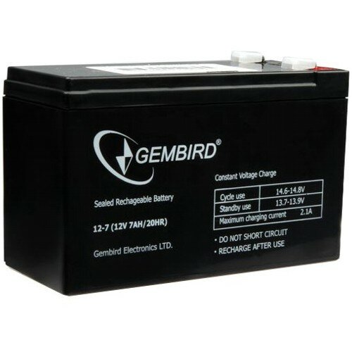 Аккумулятор ИБП 12В/7А клемма F2 EnerGenie BAT-12V7.0AH размер 151*65*95-101мм