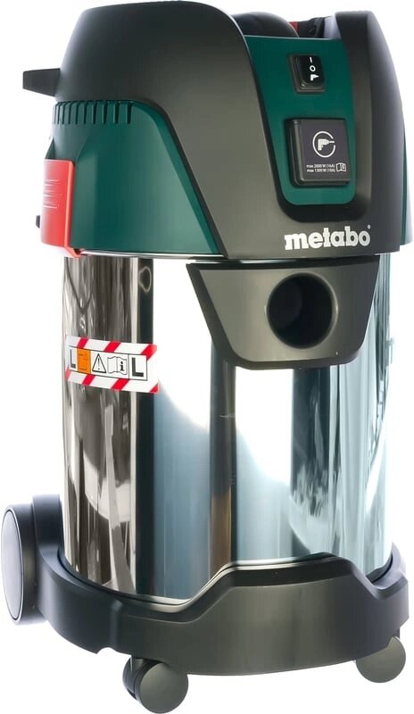 Строительный пылесос Metabo ASA 30 L PC Inox 1250Вт (уборка