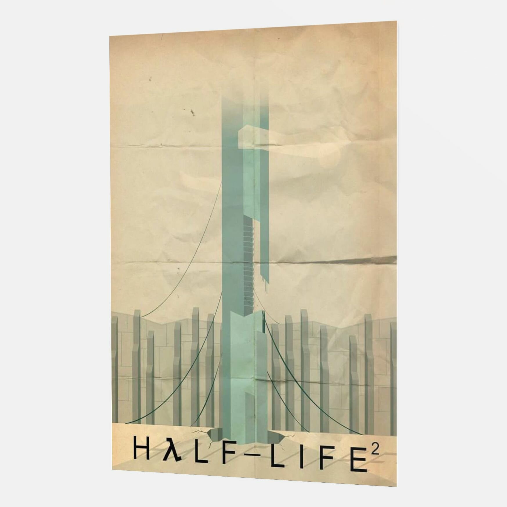 Постер (плакат) по игре Half-Life 2 40x60 см. от Poster4me