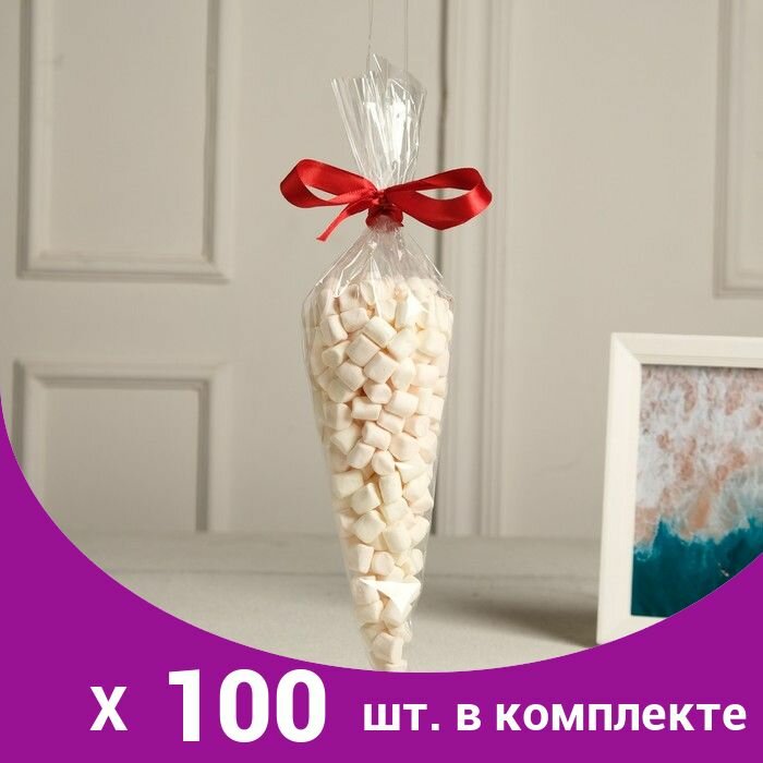 Пакет Морковка , 18 х 37 см, 25 мкм (100 шт)