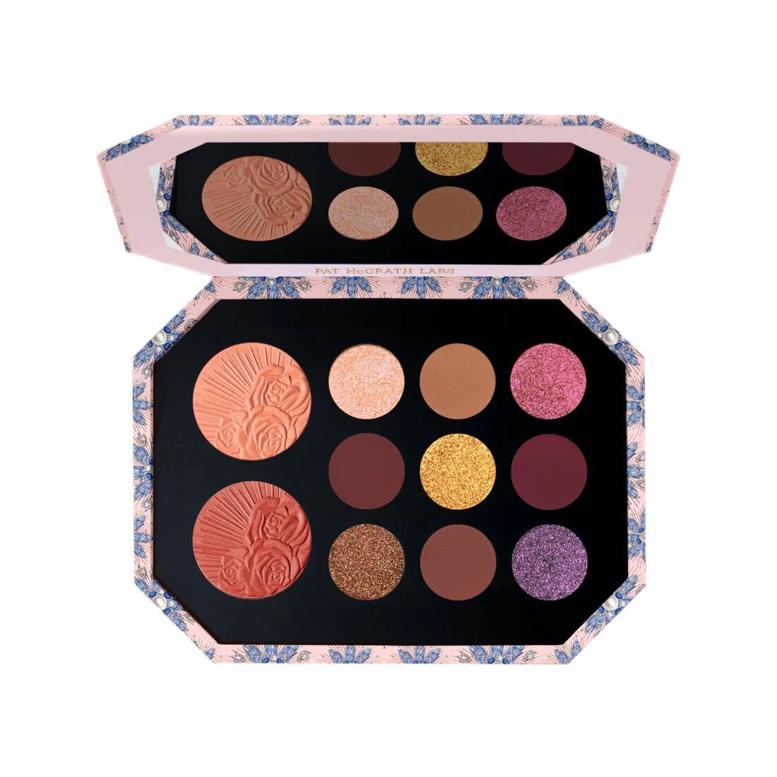 Палетка для макияжа лица и глаз: тени для век/румяна PAT McGRATH LABS MTHRSHP Bijoux Brilliance COLOR: JEWELED TEMPTATION