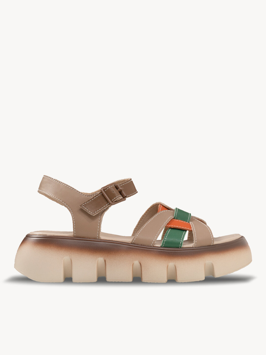 Босоножки на толстой подошве