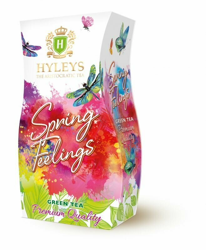 HYLEYS Чай зеленый крупнолистовой Spring Feelings, 50 г