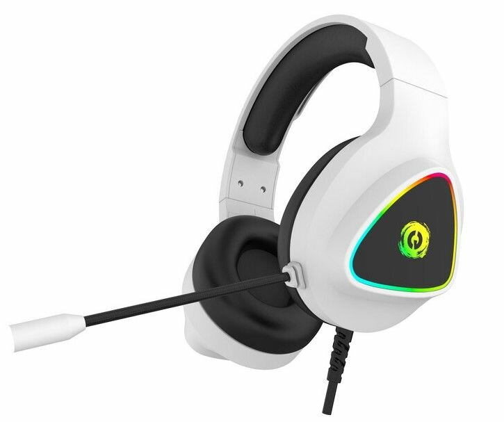 Игровые наушники с RGB-подстветкой Canyon SHADDER с микрофоном (CND-SGHS6W)