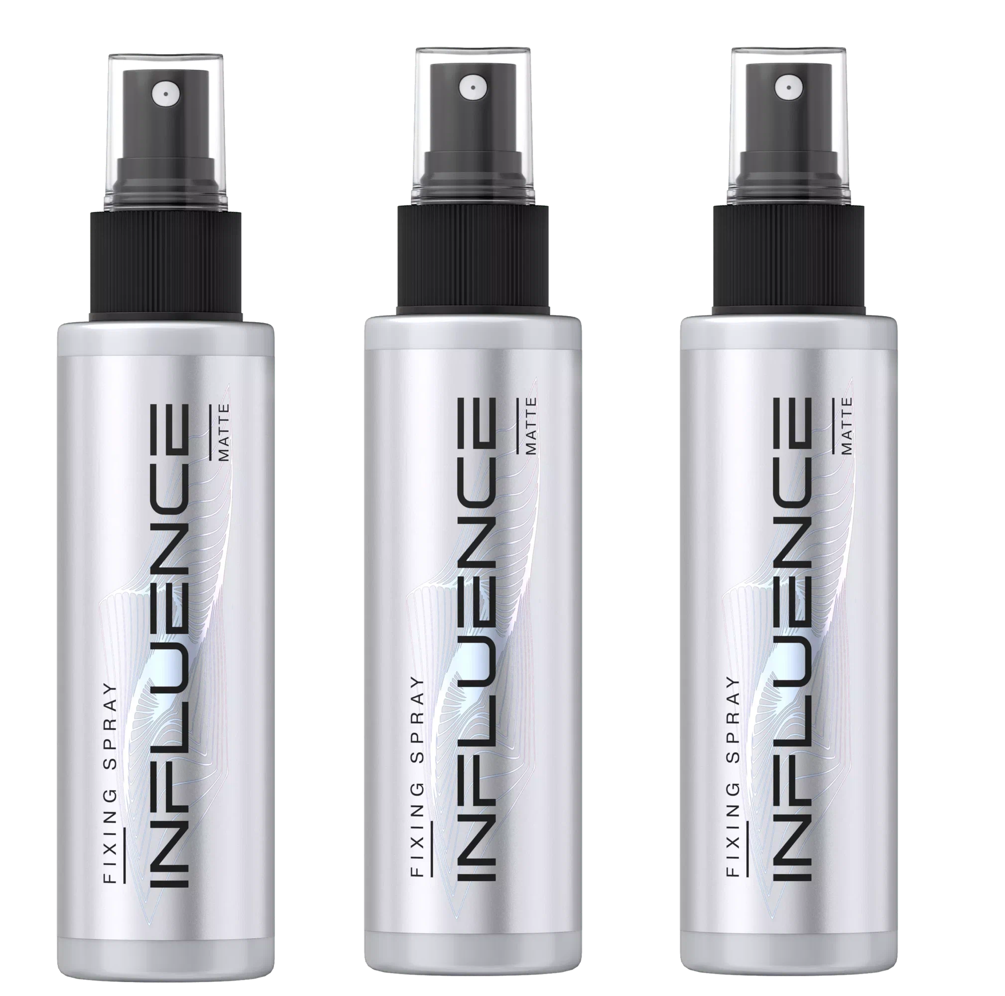 Фиксатор-спрей матирующий Influence Beauty Matte, 110 мл, 3 шт
