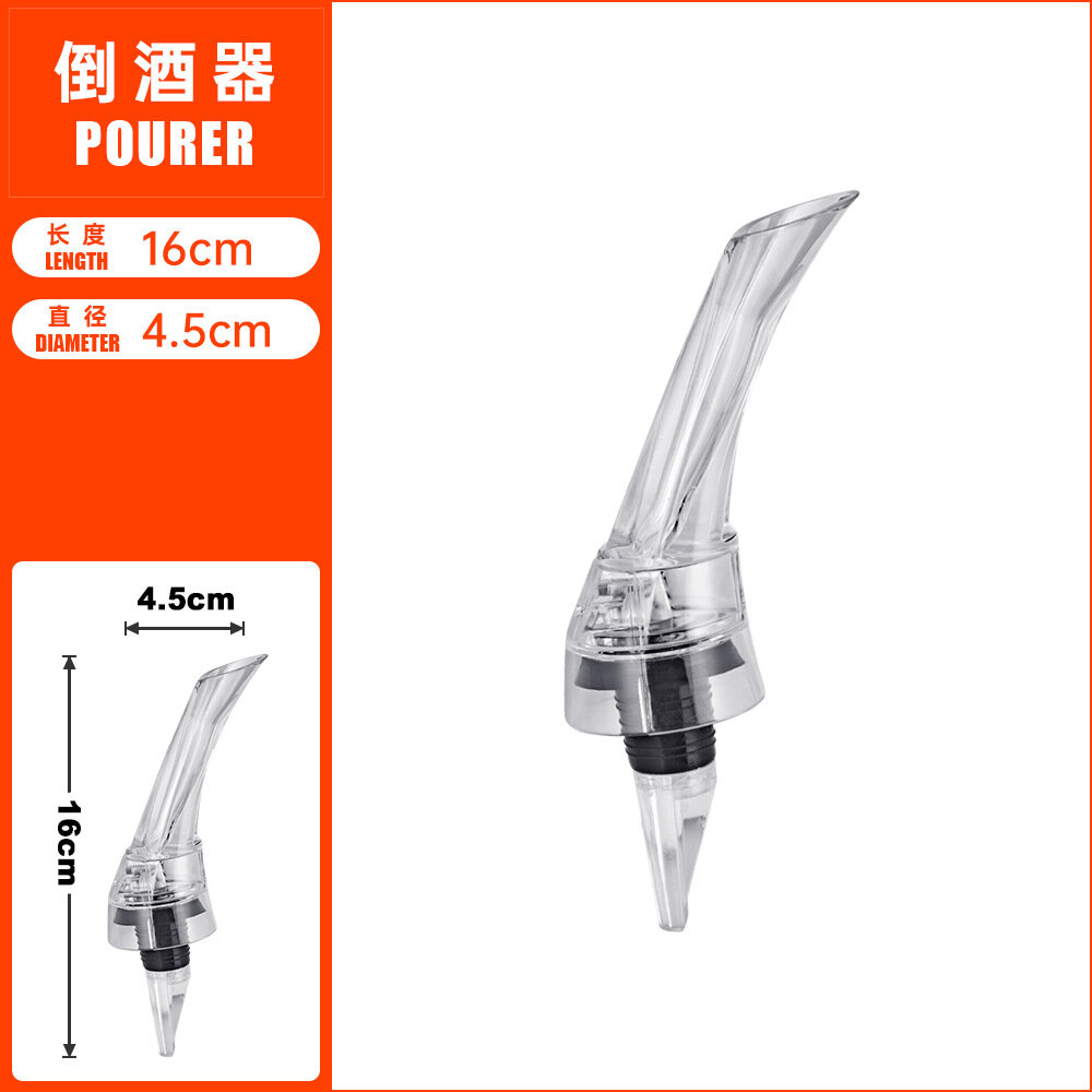 Международный бестселлер: пробка для винных бутылок из нержавеющей стали, дозатор для вина, металлический носик для вина, декантер для коктейлей.