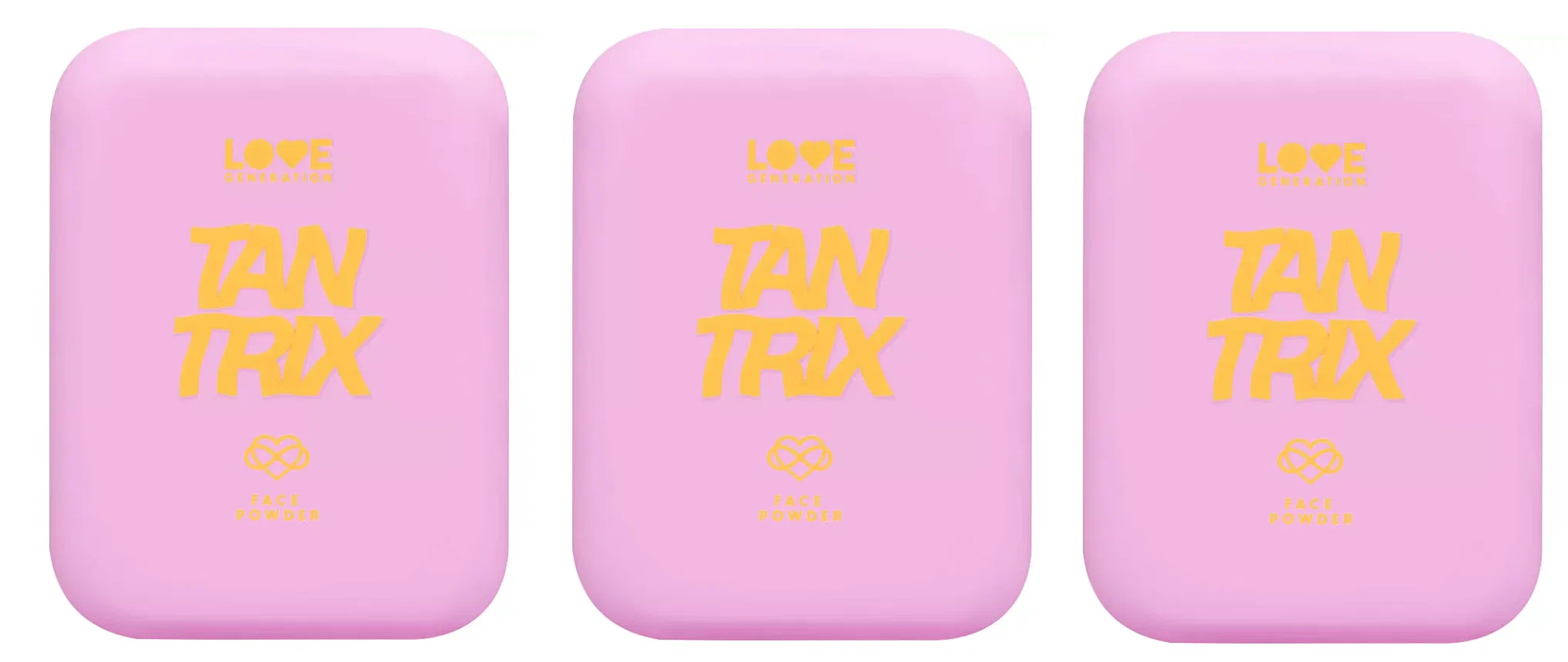 Пудра для лица Love Generation Tantrix, тон 02 слоновая кость, 6,5 г 3 шт