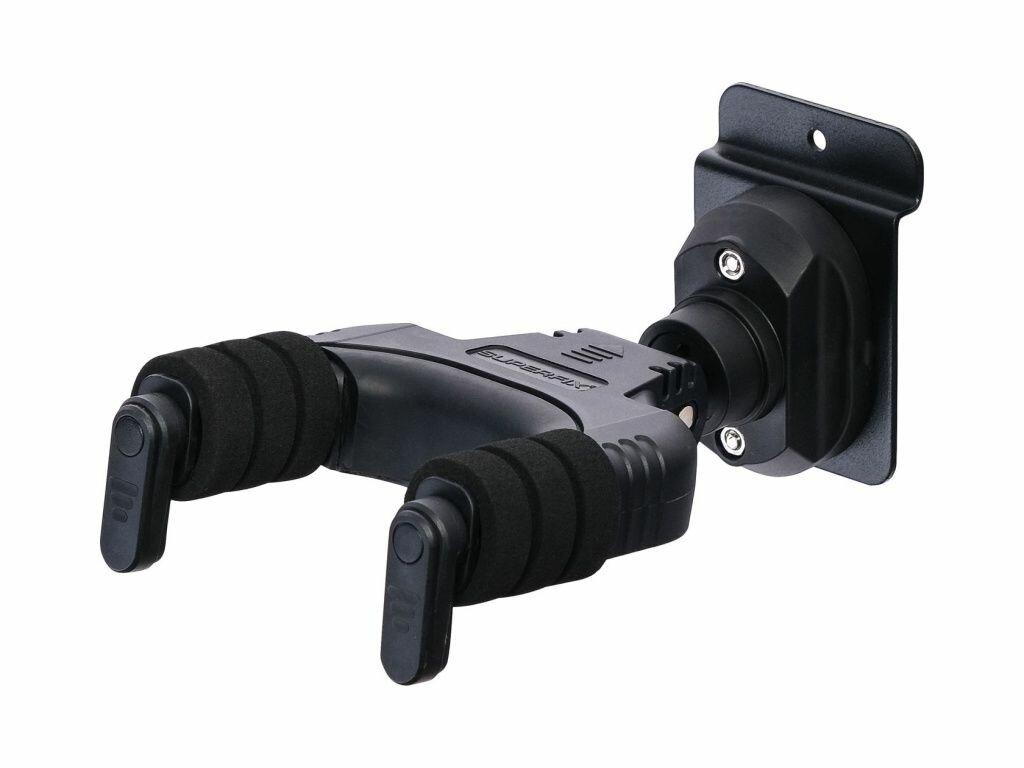 Держатель настенный для гитары, "крюк", металлическое основание, Superfix SGS912B