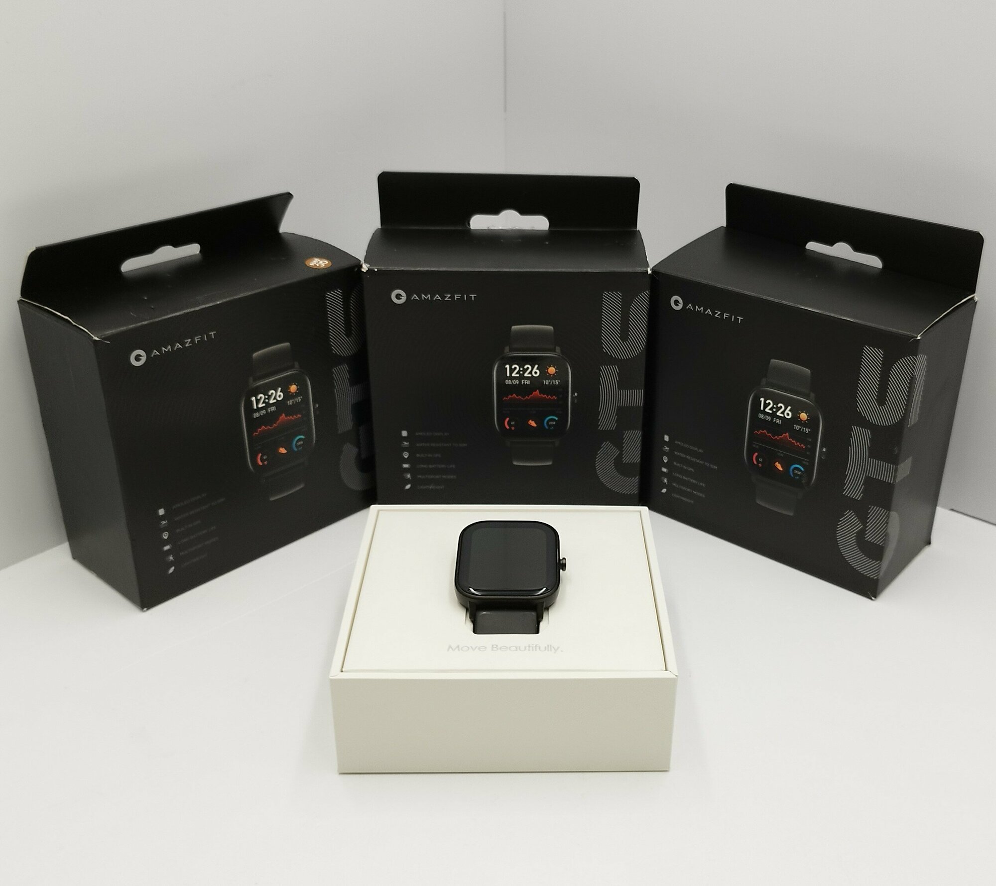 Смарт часы Xiaomi Amazfit GTS A1914, 1.65" AMOLED, GPS+ГЛОНАСС, пульсометр, 14 дней работы, черный