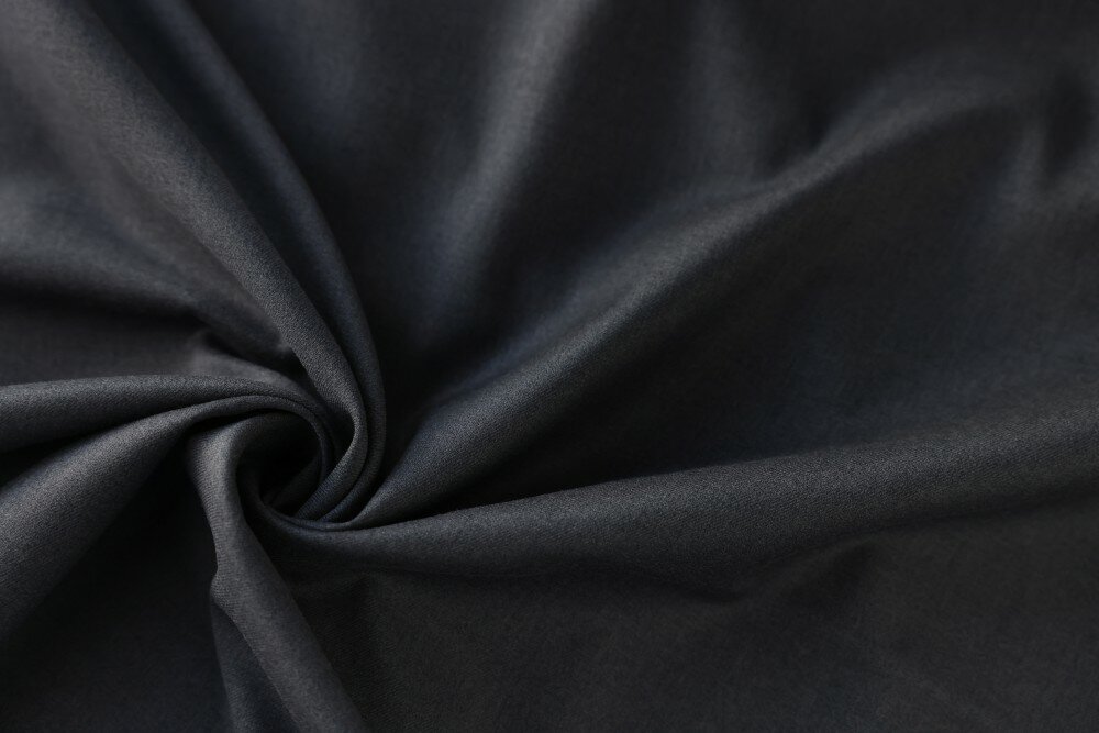Ткань вискоза темно-серая, ширина 1.52 м, плотность 260 г/м2