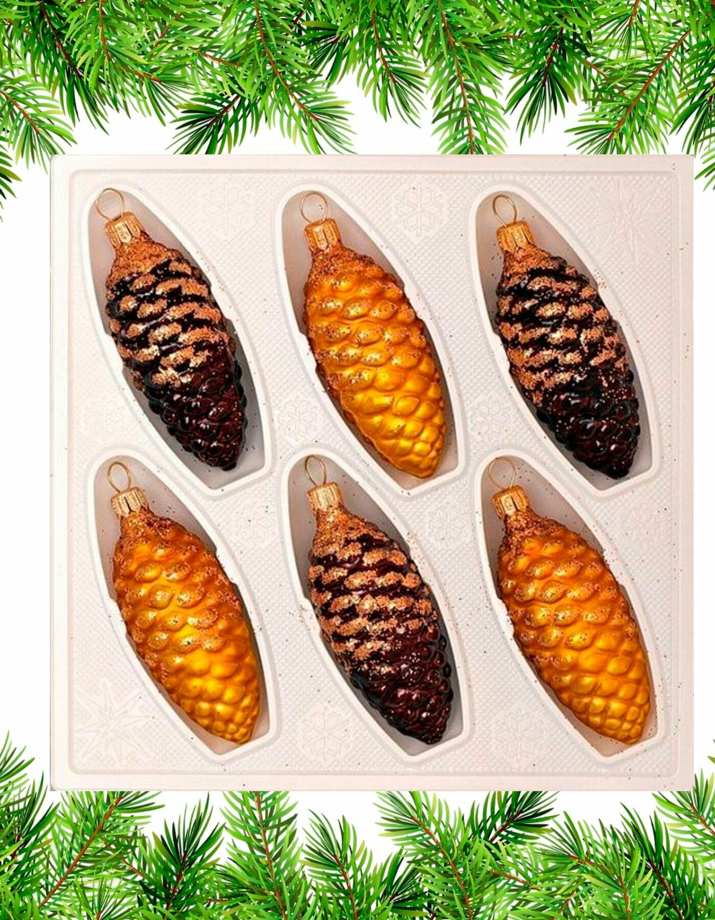 Елочная игрушка Набор "Декоративный"