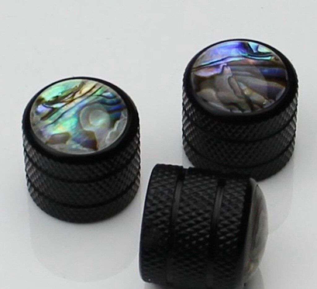 Ручка потенциометра Paxphil NP011-BK, Dome style, метрическая, чёрная