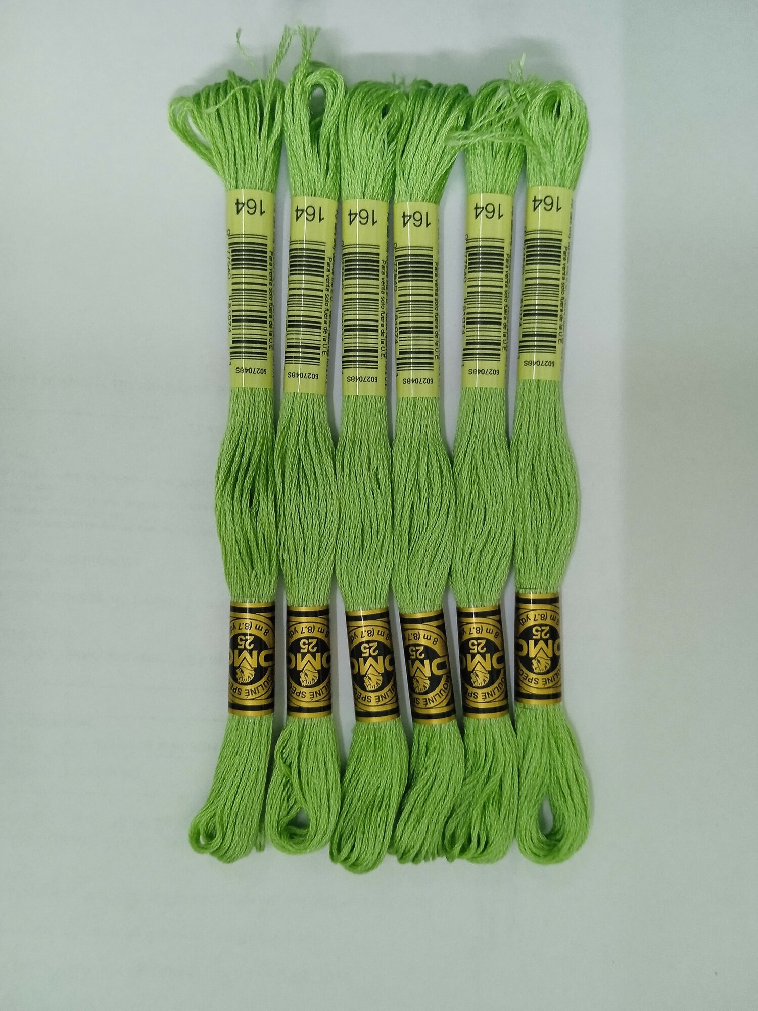 Набор ниток мулине, 8 м, 6 шт DMC-164_6