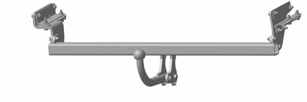 Фаркоп WESO 4357-A на Nissan Qashqai 2006-2014