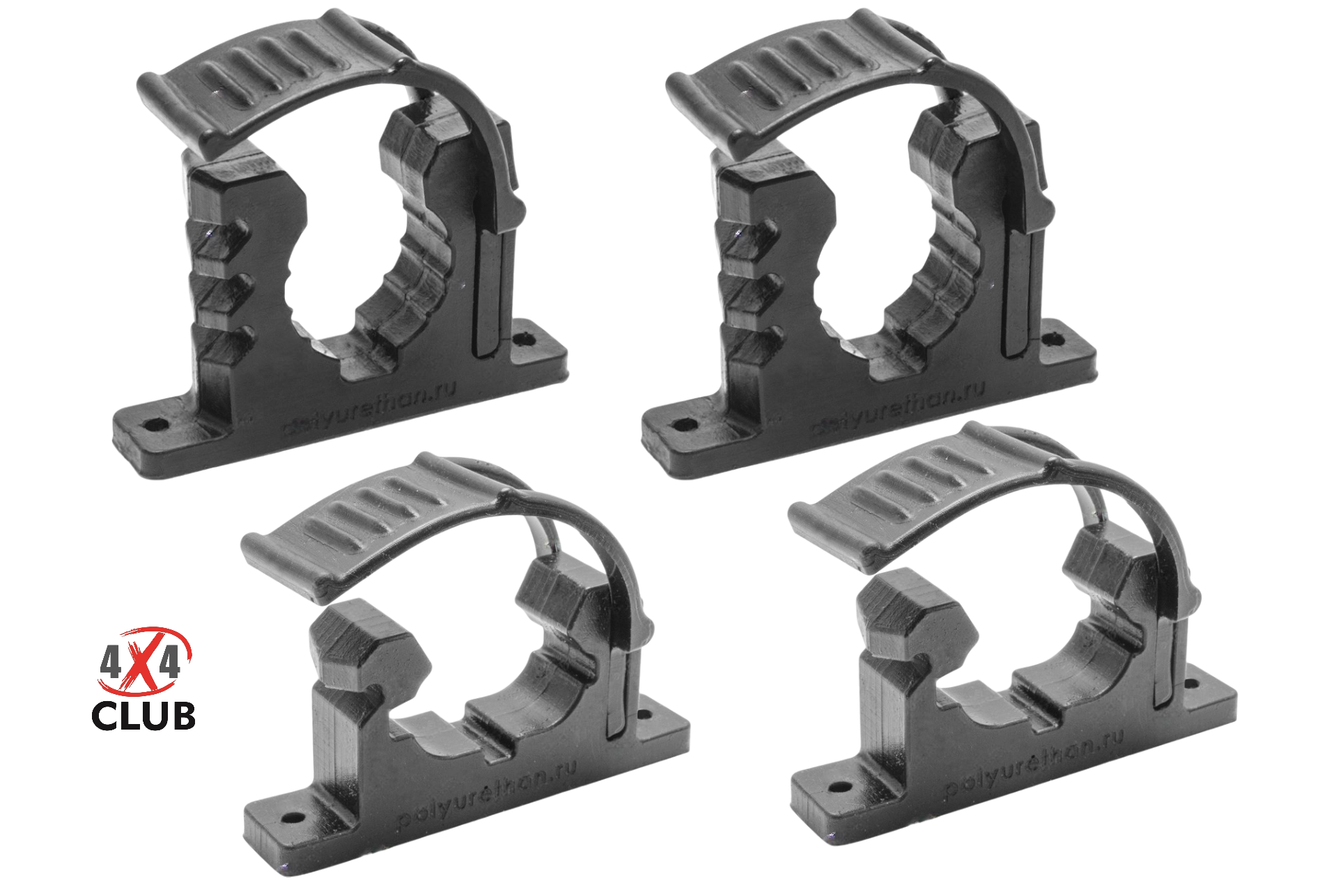 Крепление лопаты и топора. Комлект 4 шт.