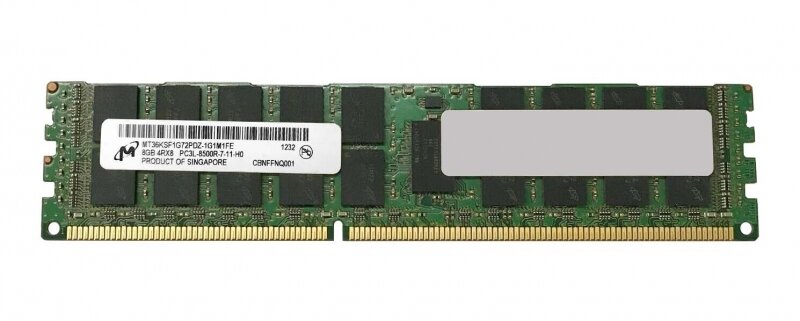 Оперативная память Micron MT36KSF1G72PDZ-1G1M1FE DDRIII 8GB