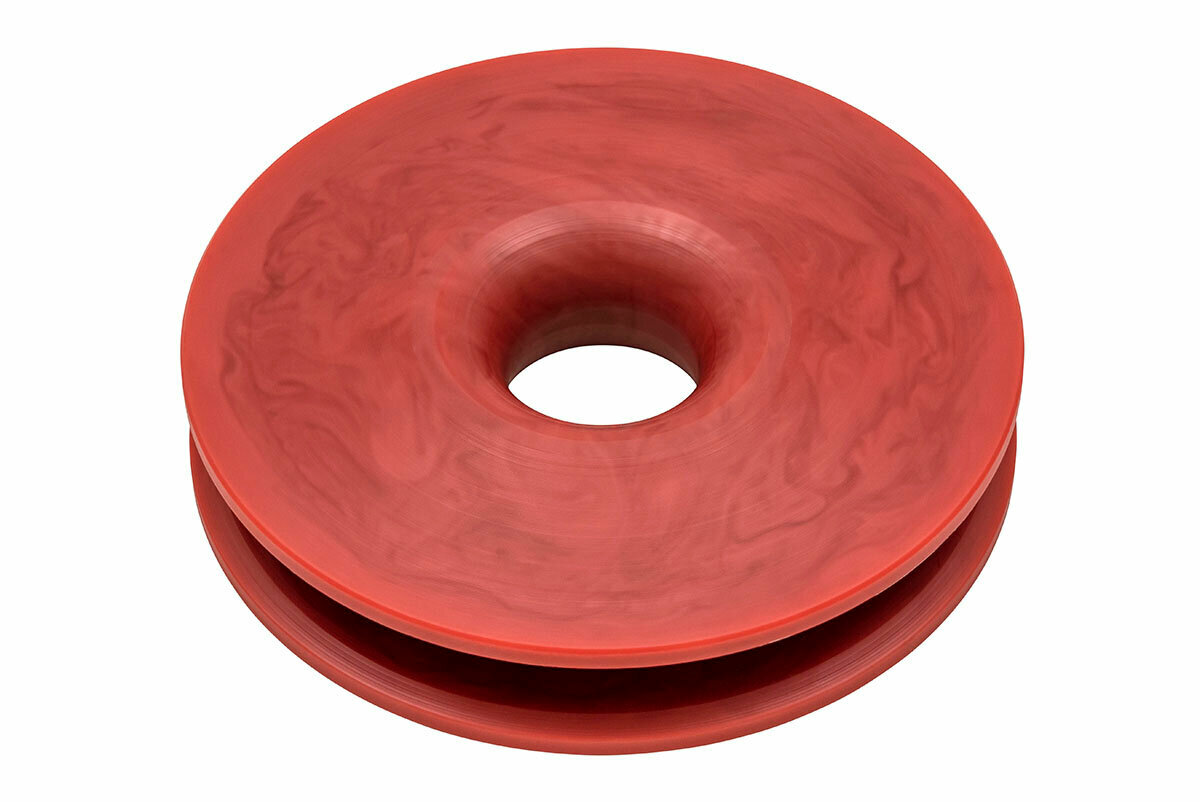 Блок усиления Лайт SNBP130, для лебедок, высокопрочный, полимерный, красный