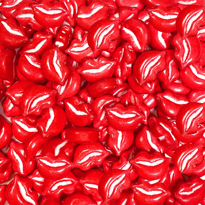 Декор Губы красные Sweet bear, 50 гр.