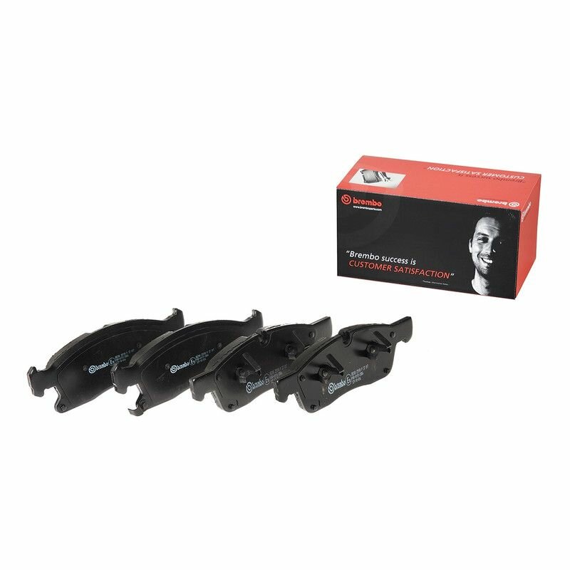 Тормозные колодки дисковые передние BREMBO P37017 для а/м DODGE Durango, JEEP Grand Cherokee