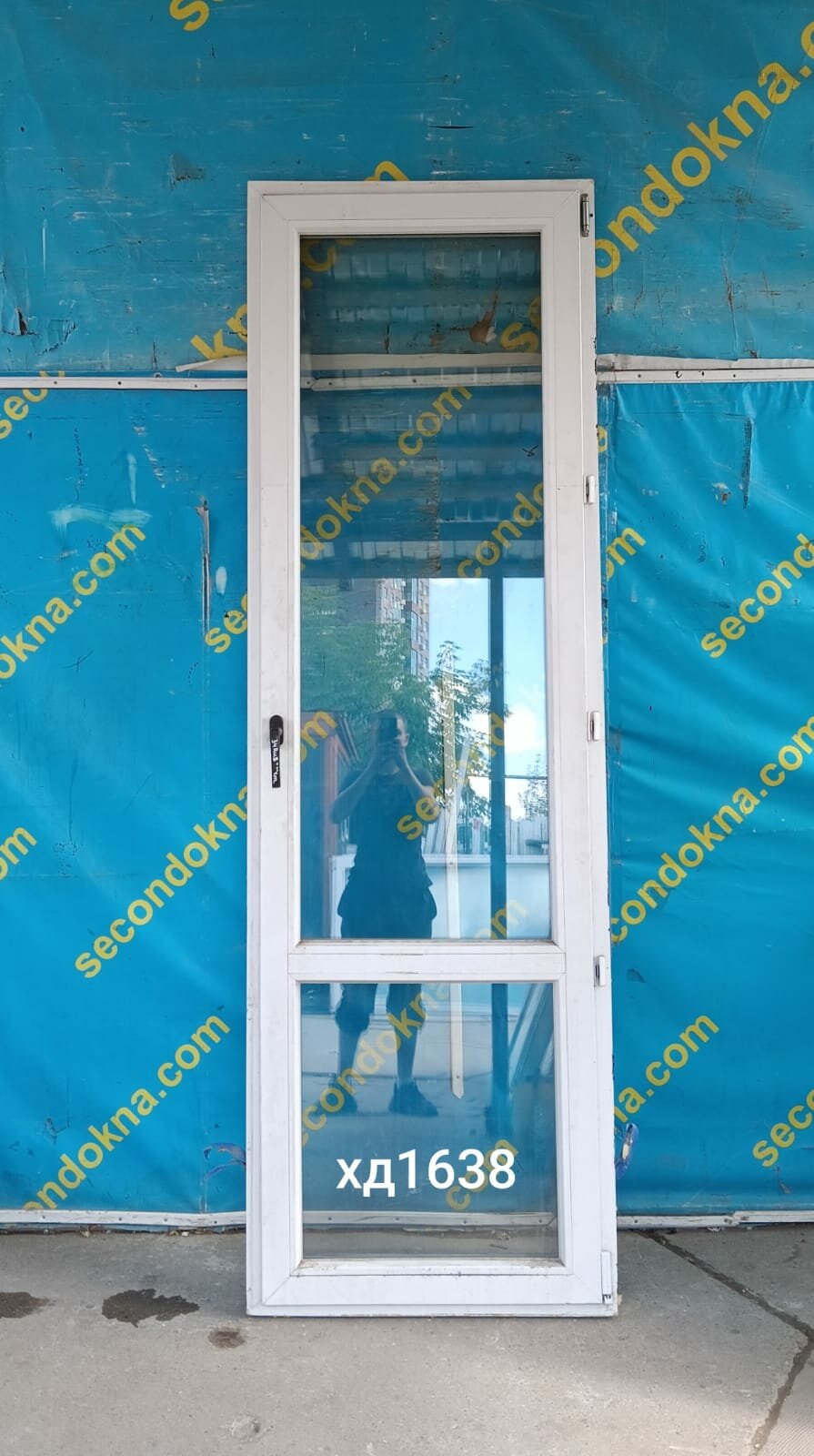 Дверь пластиковая Б/У 2360(в)х750(ш)