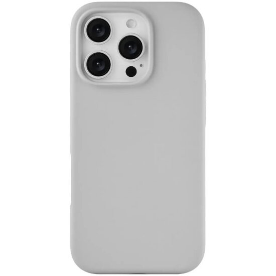 Чехол Ubear для Apple iPhone 16 Pro, Touch Mag Case софт-тач, MagSafe, светло-серый