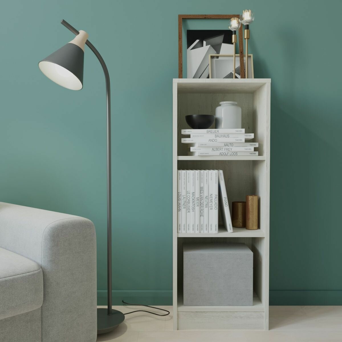 Стеллаж деревянный напольный с полками, комод для игрушек, перегородка, мини шкаф, для книг, цветов, рассады