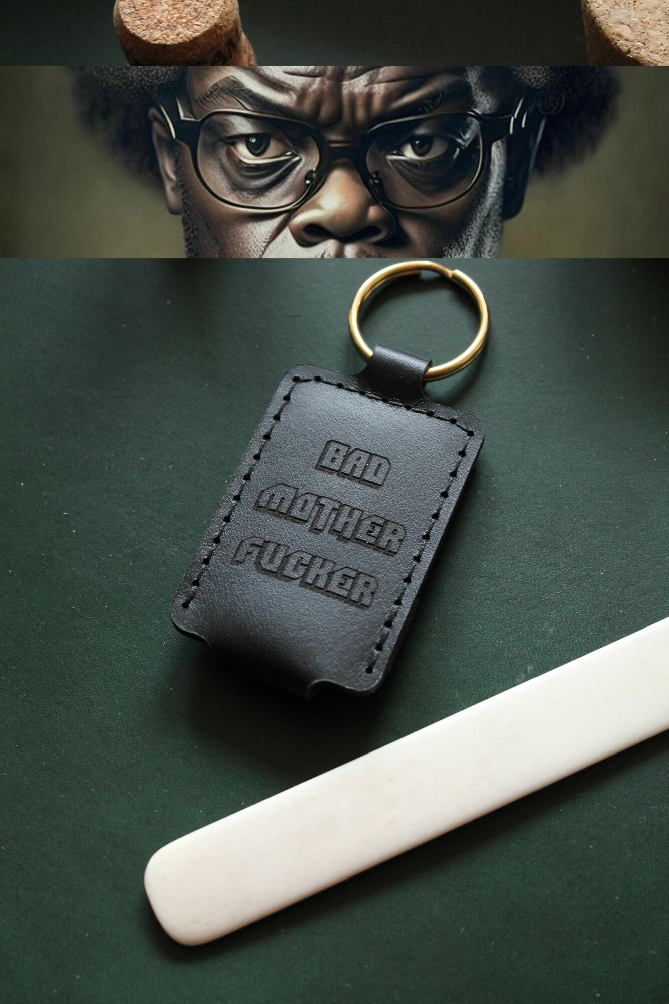 Чехол для метки сигнализации Bad mother f