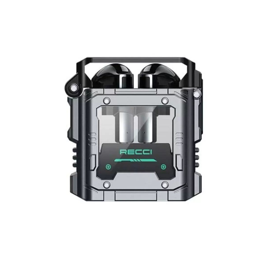 Беспроводные наушники Recci Wandering Planet TWS, Zinc Alloy, BT5.3, 320 mAh/33 mAh, RGB, Space Dust, REP-W36