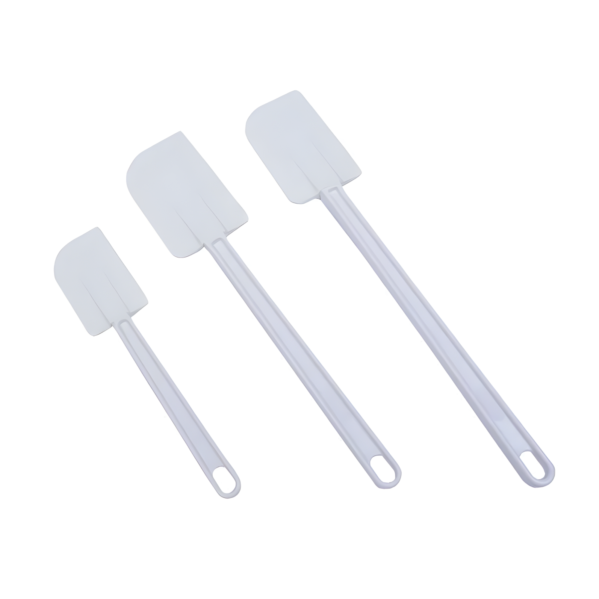 Лопатка пластиковая MVQ GQ-B008 35 см, до + 70 С, для смешивания, вымешивания, промазывания и выравнивания, 2 шт