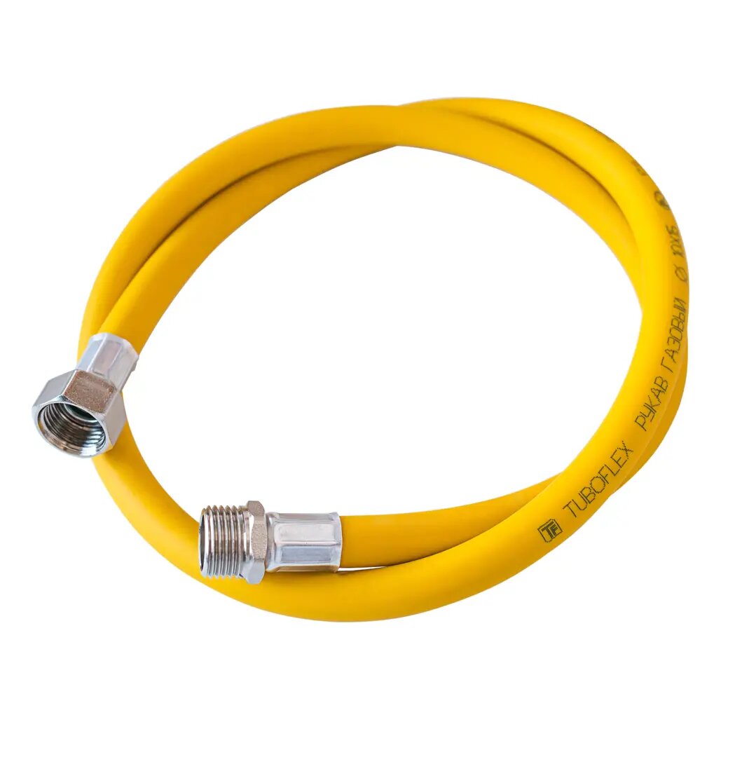 Газовый шланг армированный Tuboflex 1/2 ВР-НР 2 м