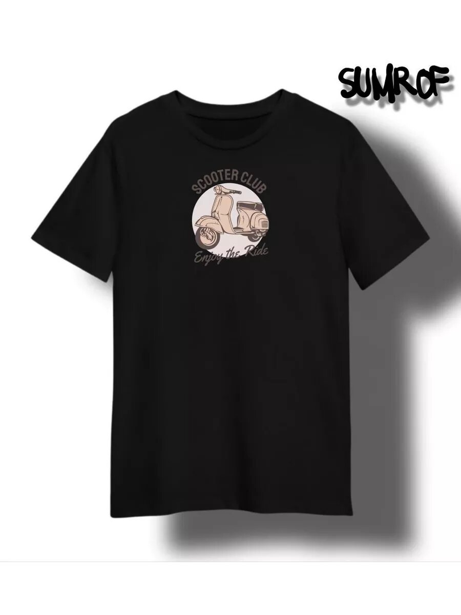 Футболка скутер клуб