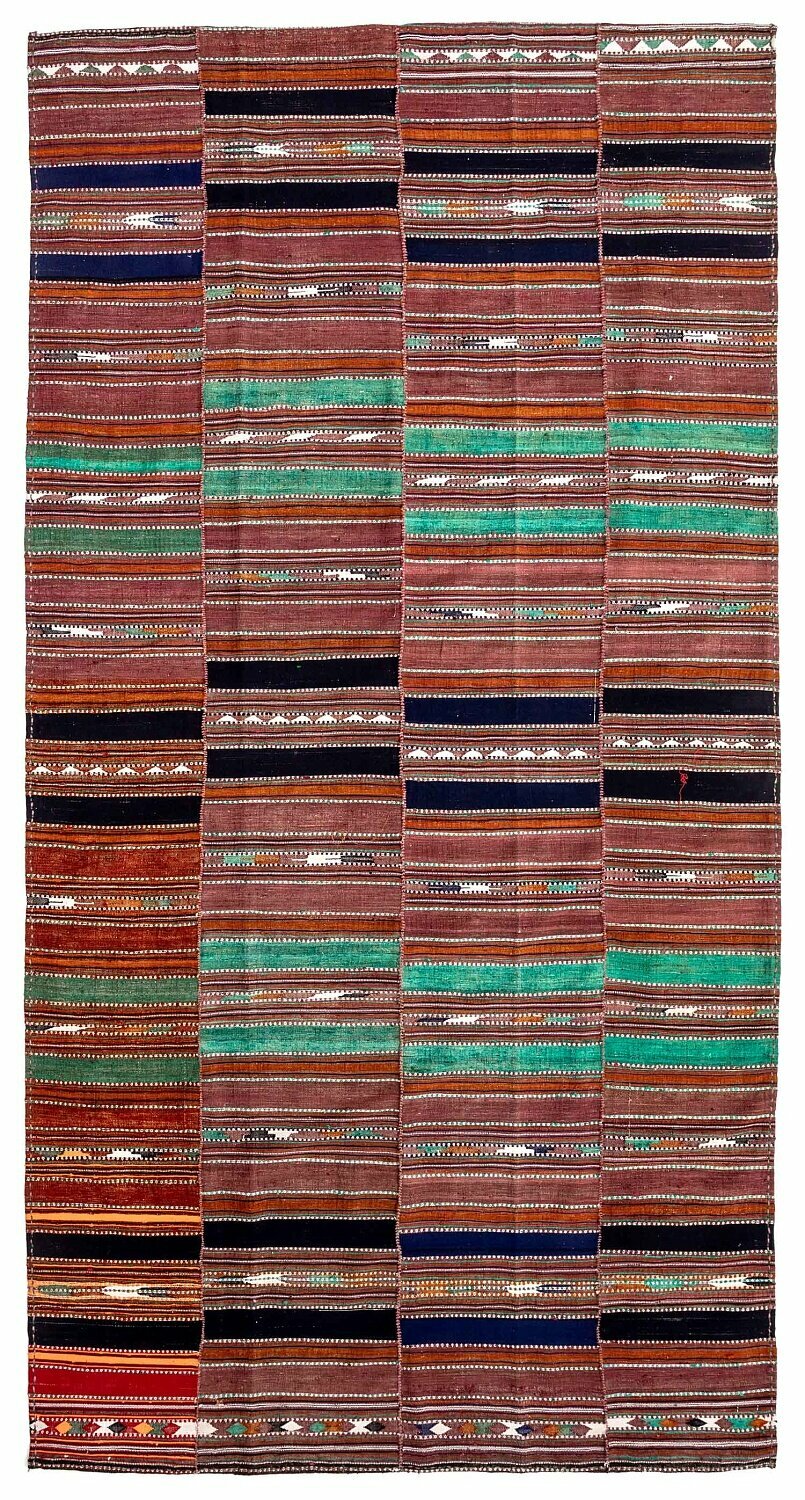 Ковер Persepol "Джеджим", безворсовый, ручной работы, прямоугольный, 1,5x3,02 м