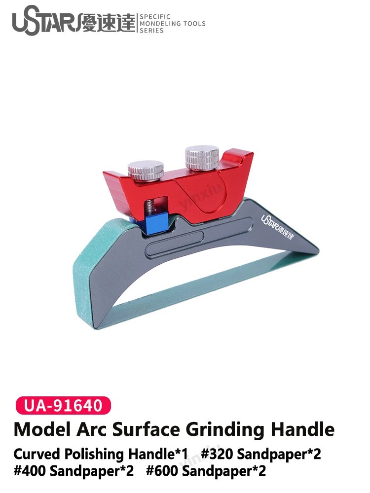 Manual Moment UA-91640 Металлическая шлифовальная машина для моделирования Gundam