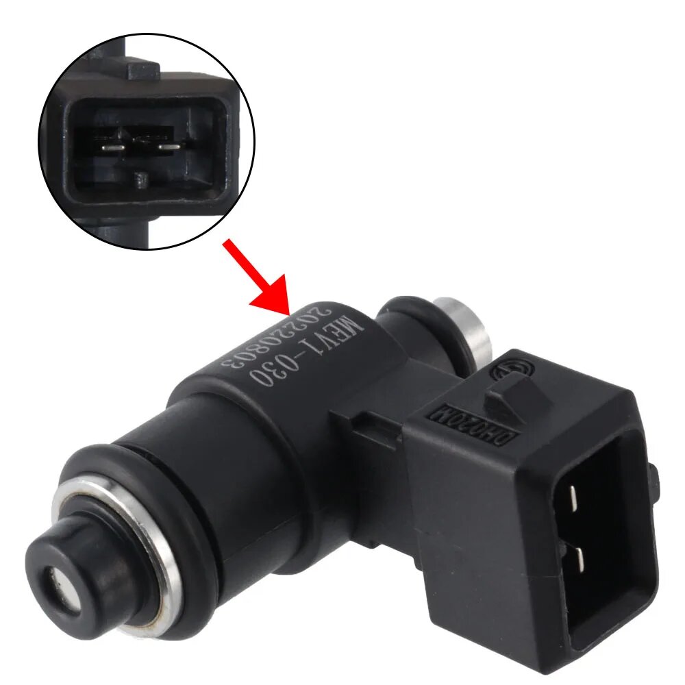 Форсунка топливная MEV1-030 / MEV1-030-A, однодырочная, 50 куб. см, для мотоциклов YESON Honda Today