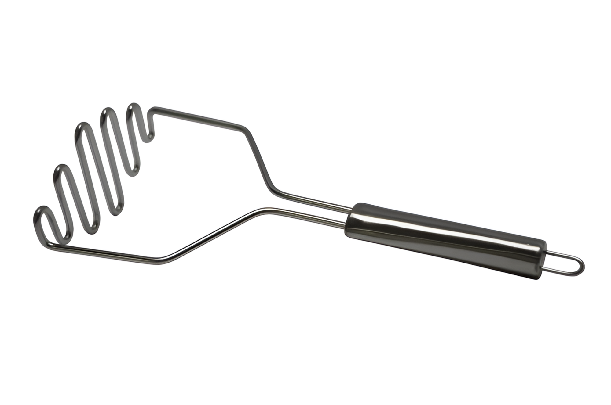 Картофелемялка 25 см MGSteel, материал нержавеющая сталь, серебристая