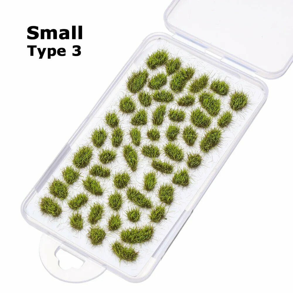 Искусственные травяные пучки для моделирования Wargaming small-type 3