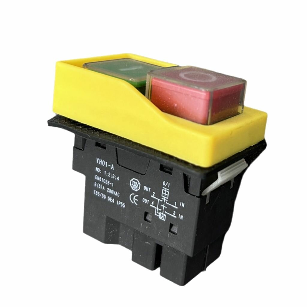 YH01 водонепроницаемый электромагнитный выключатель 8A250V