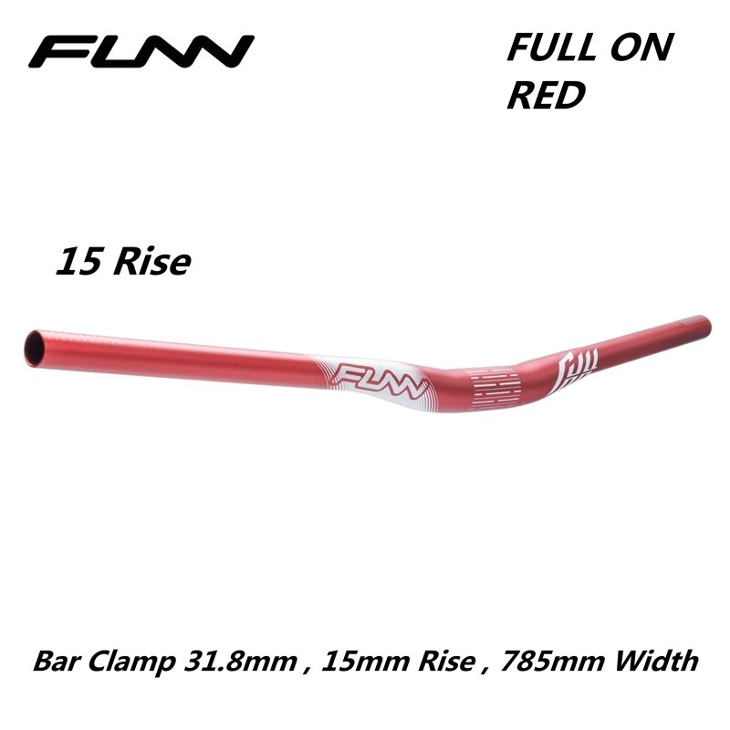 Руль FUNN Full On Red 785 мм, 15 Rise