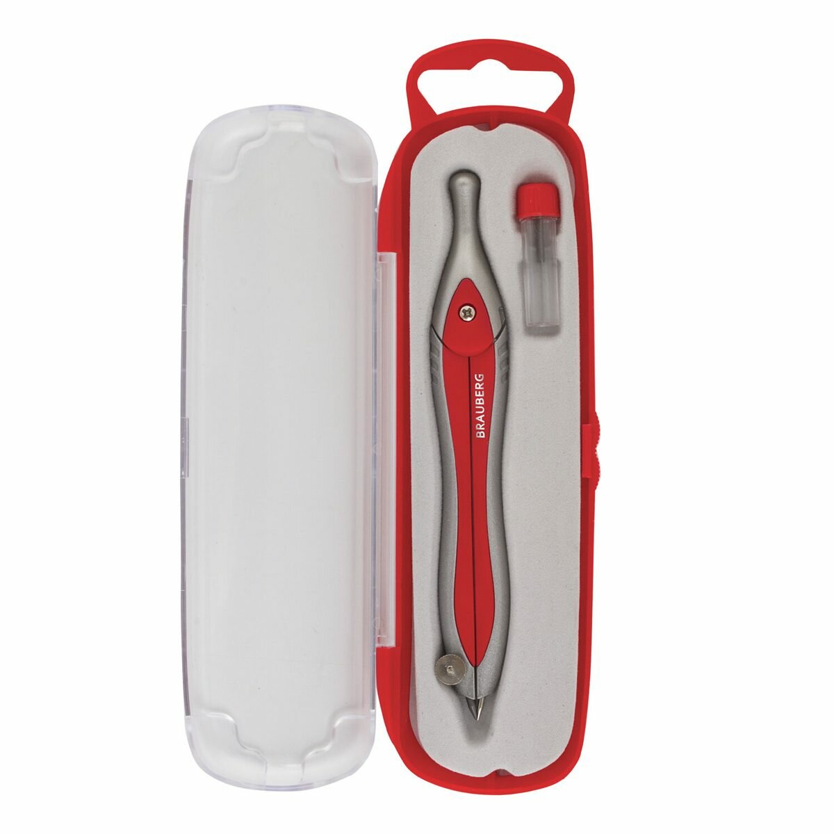 Готовальня 2 предмета Brauberg Extra, циркуль 120мм, 4 уп. (210684)