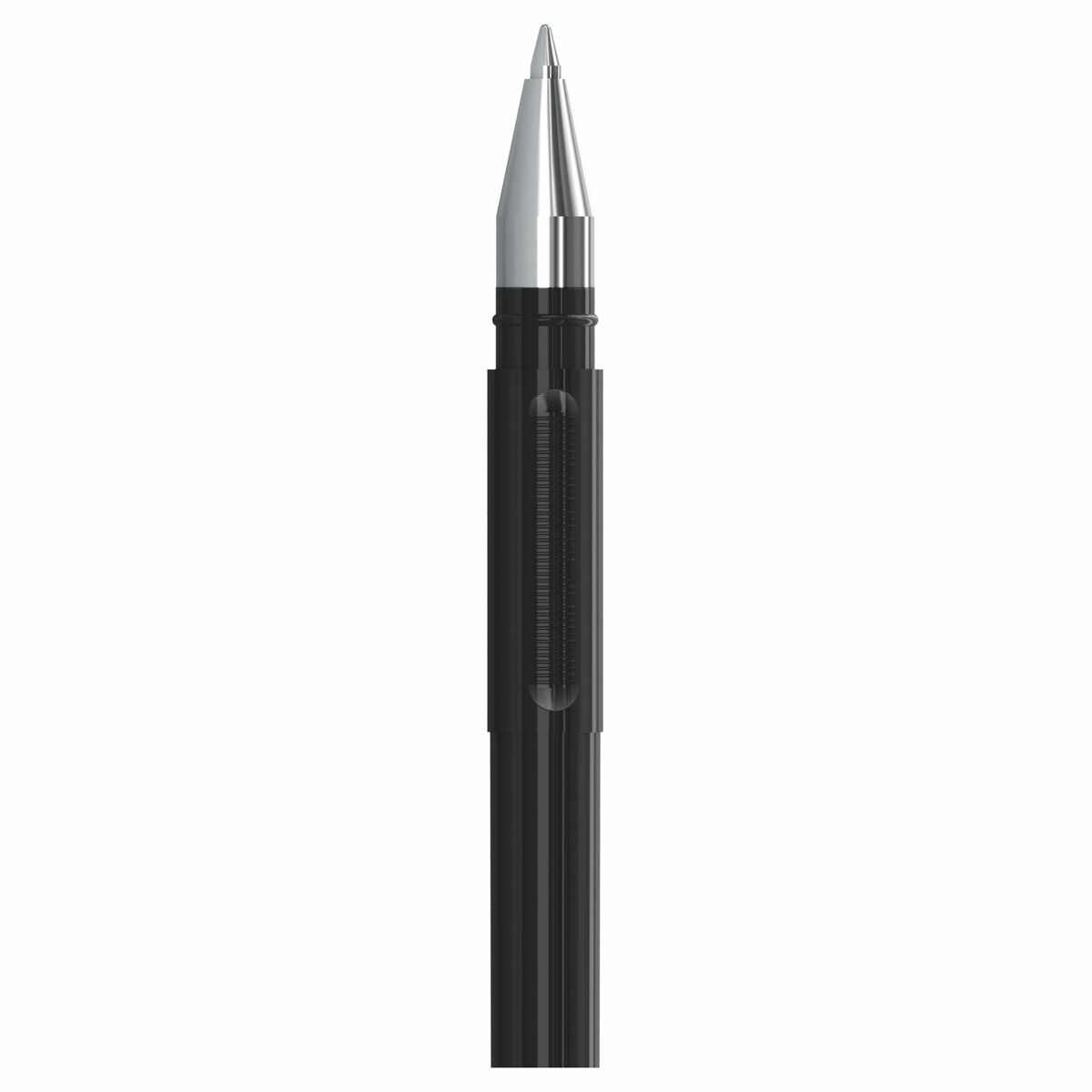 Ручка гелевая Berlingo X-Gel (0.4мм, черная) (CGp_50120), 12шт.