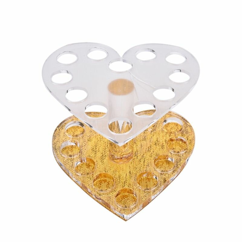 Многофункциональная подставка для ручек, держатель кистей макияжа, акриловый дисплей, несколько слотов ручек нанесения краски