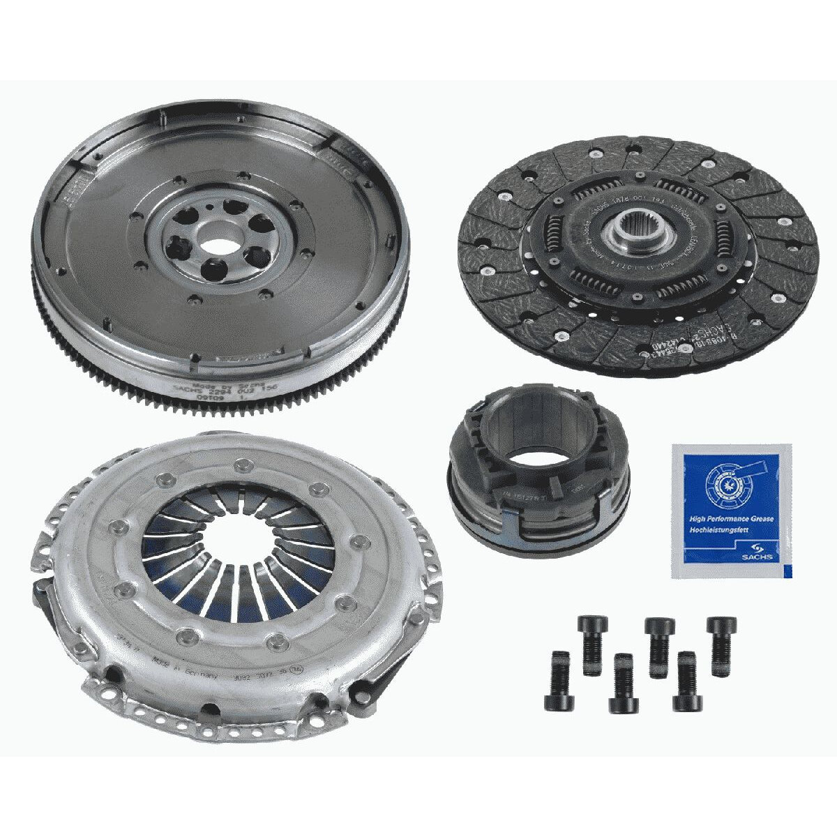 Комплект сцепления для автомобиля Audi Volkswagen Skoda, SACHS 2290 601 008 (1 шт.)