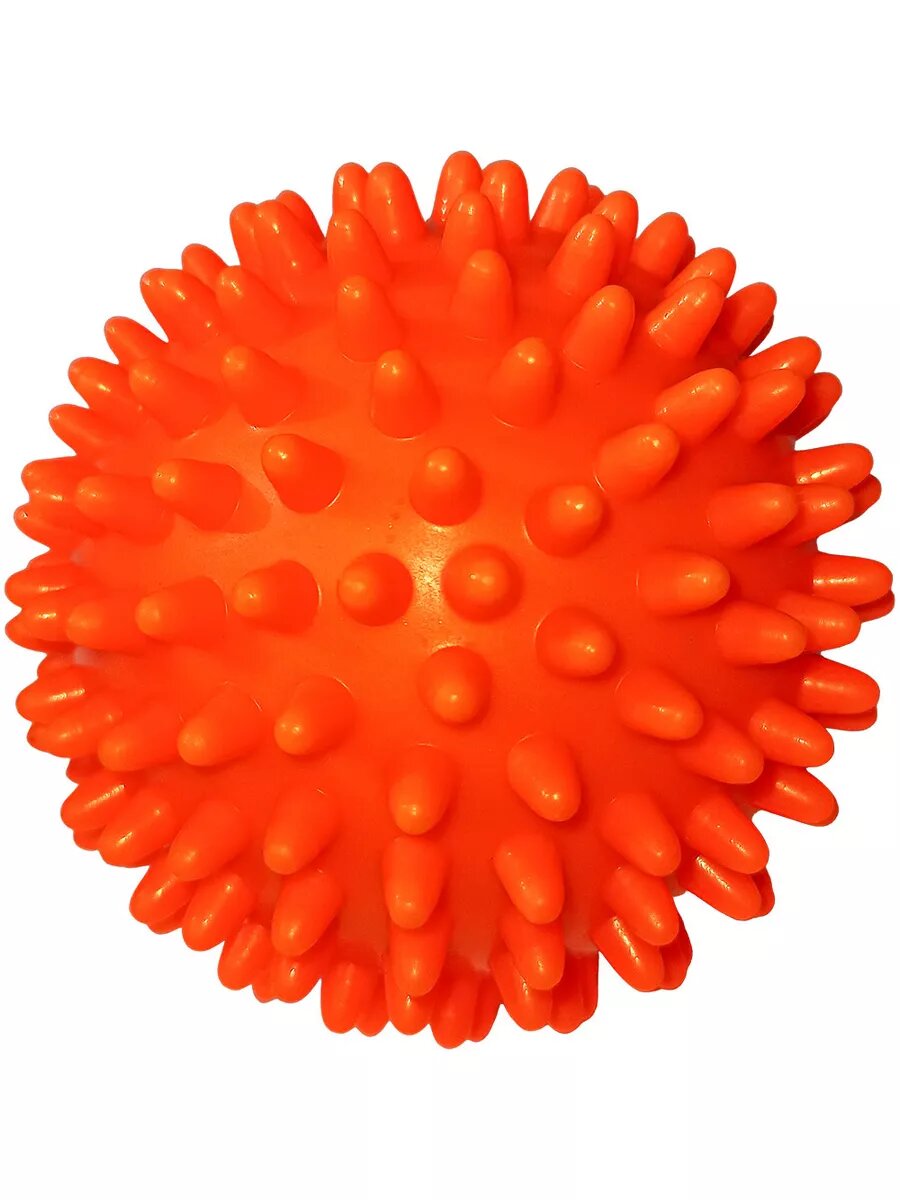 Мяч массажный Hawk E36800-13 с шипами, жесткий 7 см, оранжевый