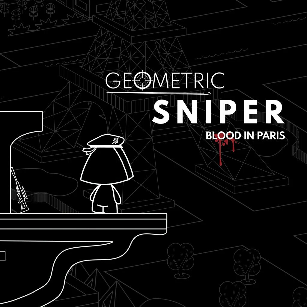 Игра Geometric Sniper - Blood in Paris, для PlayStation 4, на английском языке, Турция