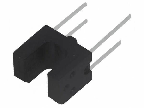 Датчик OMRON EE-SX1106, оптоэлектронный, приемник-передатчик (щелевой), 3 мм