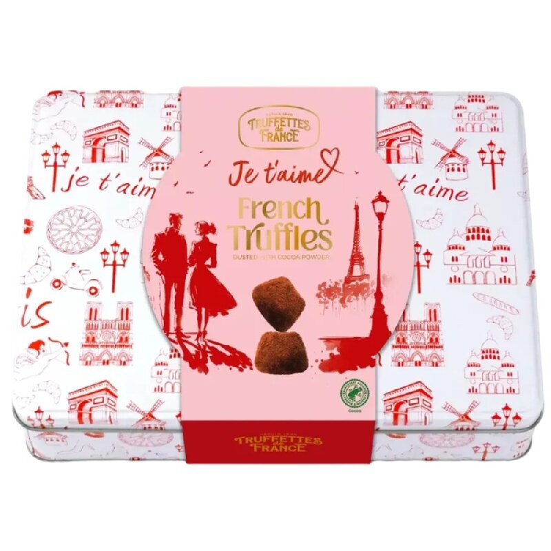 Трюфели CHOCMOD 3TRTF0104 шоколадные Truffettes de France St Valentine /жесть/ 500г