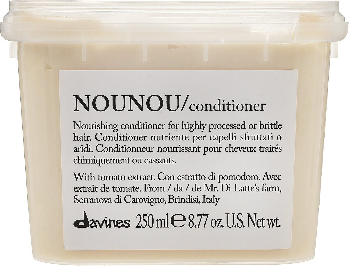Питательный кондиционер, облегчающий расчесывание волос - NouNou/conditioner 250 ml