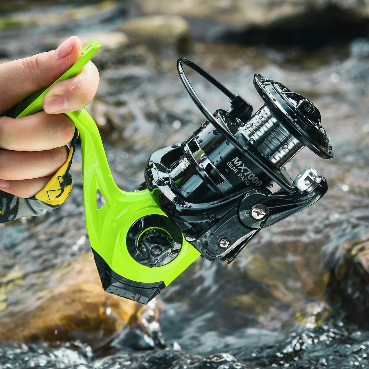 Катушка для фидера Green 7000 рыболовная фидерная